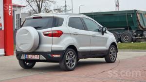 Grey Ford EcoSport 2015 in Jelgava, with an engine capacity of 1.50 L and mileage of 203 thousand km for 5900 €, photo 6 on AUTOMOTO.COM.LV