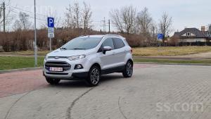 Grey Ford EcoSport 2015 in Jelgava, with an engine capacity of 1.50 L and mileage of 203 thousand km for 5900 €, photo 15 on AUTOMOTO.COM.LV