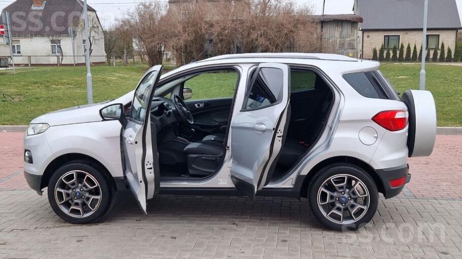 Grey Ford EcoSport 2015 in Jelgava, with an engine capacity of 1.50 L and mileage of 203 thousand km for 5900 €, photo 20 on AUTOMOTO.COM.LV