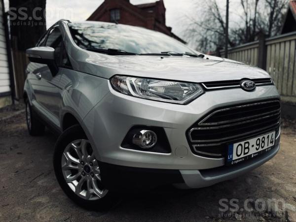 Pelēks Ford EcoSport 2016 Cēsis, ar dzinēja tilpumu 1.50 L un nobraukumu 0 tūkst. km par 7300 €, foto 1 vietnē AUTOMOTO.COM.LV