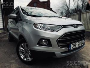 Pelēks Ford EcoSport 2016 Cēsis, ar dzinēja tilpumu 1.50 L un nobraukumu 0 tūkst. km par 7300 €, foto 1 vietnē AUTOMOTO.COM.LV