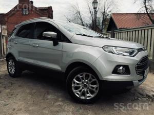Pelēks Ford EcoSport 2016 Cēsis, ar dzinēja tilpumu 1.50 L un nobraukumu 0 tūkst. km par 7300 €, foto 2 vietnē AUTOMOTO.COM.LV