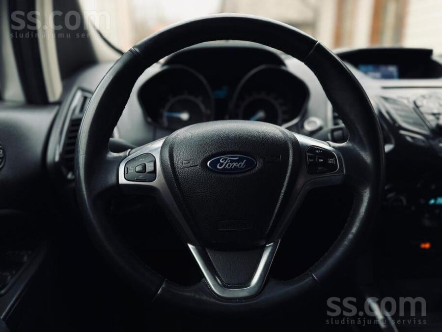 Pelēks Ford EcoSport 2016 Cēsis, ar dzinēja tilpumu 1.50 L un nobraukumu 0 tūkst. km par 7300 €, foto 22 vietnē AUTOMOTO.COM.LV