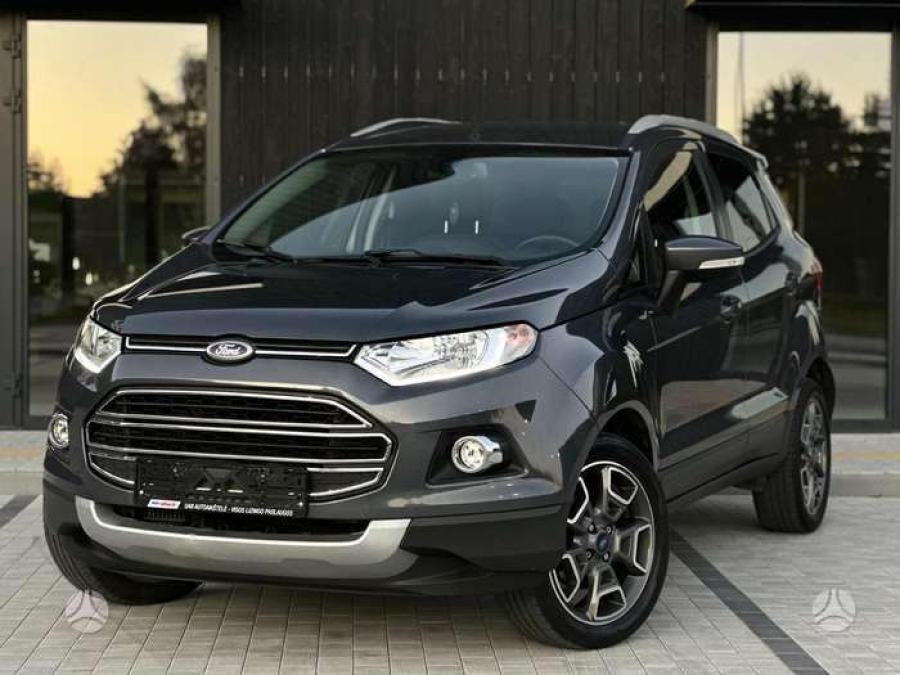 Pelēks Ford EcoSport 2016 Šauļi, ar dzinēja tilpumu 1.50 L un nobraukumu 170 tūkst. km par 7950 €, foto 2 vietnē AUTOMOTO.COM.LV