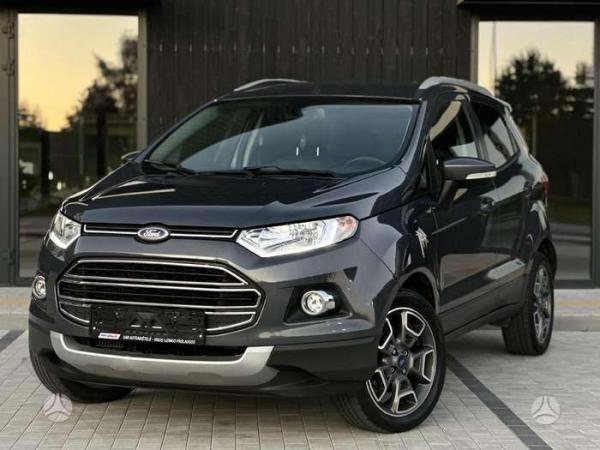 Pelēks Ford EcoSport 2016 Šauļi, ar dzinēja tilpumu 1.50 L un nobraukumu 170 tūkst. km par 7950 €, foto 4 vietnē AUTOMOTO.COM.LV