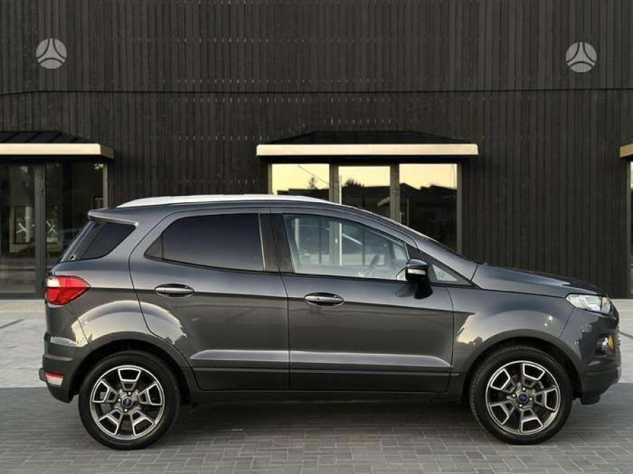 Pelēks Ford EcoSport 2016 Šauļi, ar dzinēja tilpumu 1.50 L un nobraukumu 170 tūkst. km par 7950 €, foto 4 vietnē AUTOMOTO.COM.LV