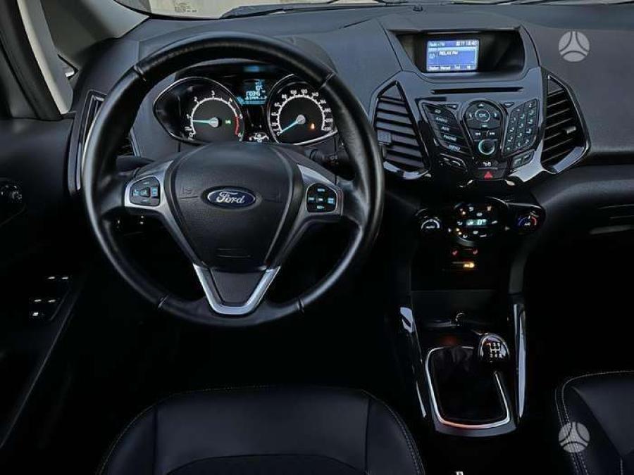 Pelēks Ford EcoSport 2016 Šauļi, ar dzinēja tilpumu 1.50 L un nobraukumu 170 tūkst. km par 7950 €, foto 15 vietnē AUTOMOTO.COM.LV