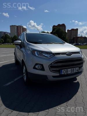 Pelēks Ford EcoSport 2016 Rīga, ar dzinēja tilpumu 1.50 L un nobraukumu 231 tūkst. km par 5800 €, foto 3 vietnē AUTOMOTO.COM.LV