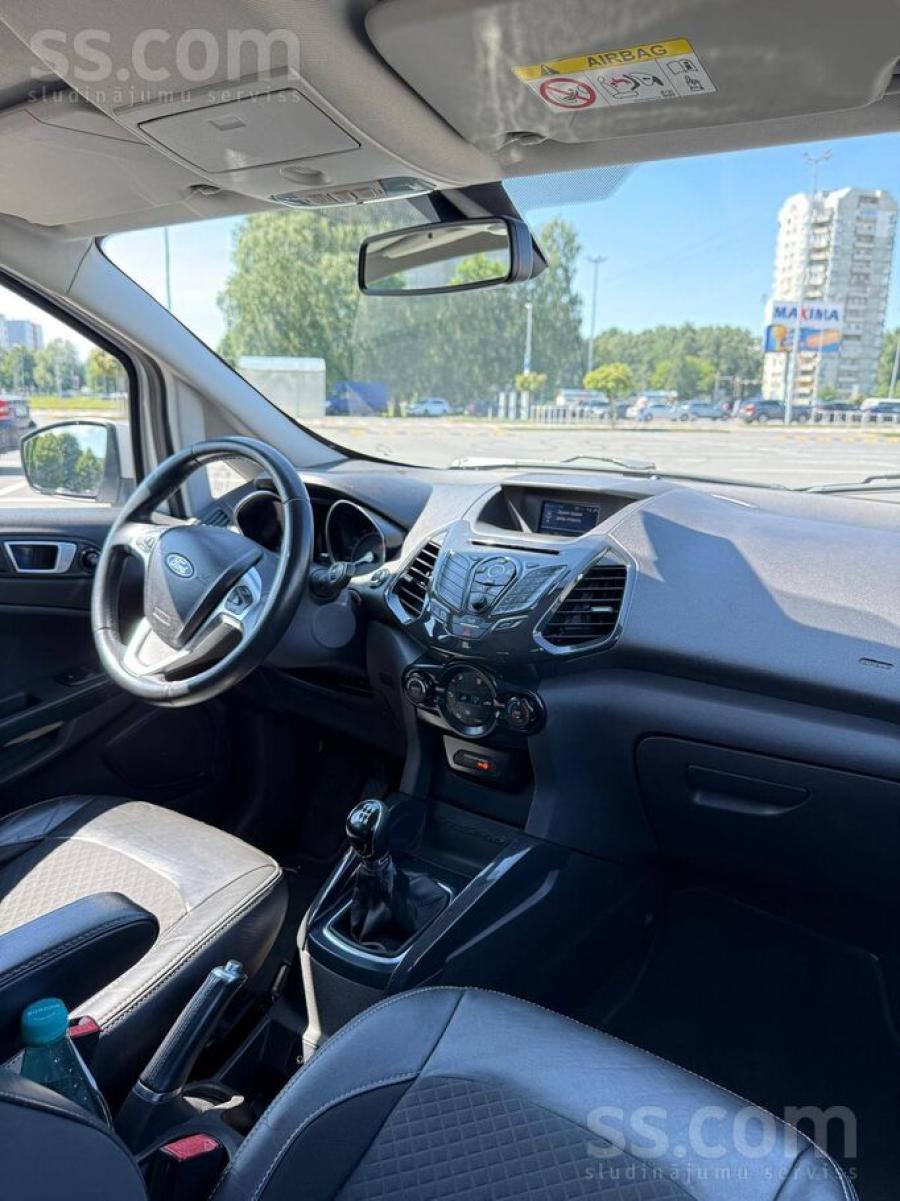 Pelēks Ford EcoSport 2016 Rīga, ar dzinēja tilpumu 1.50 L un nobraukumu 231 tūkst. km par 5800 €, foto 4 vietnē AUTOMOTO.COM.LV
