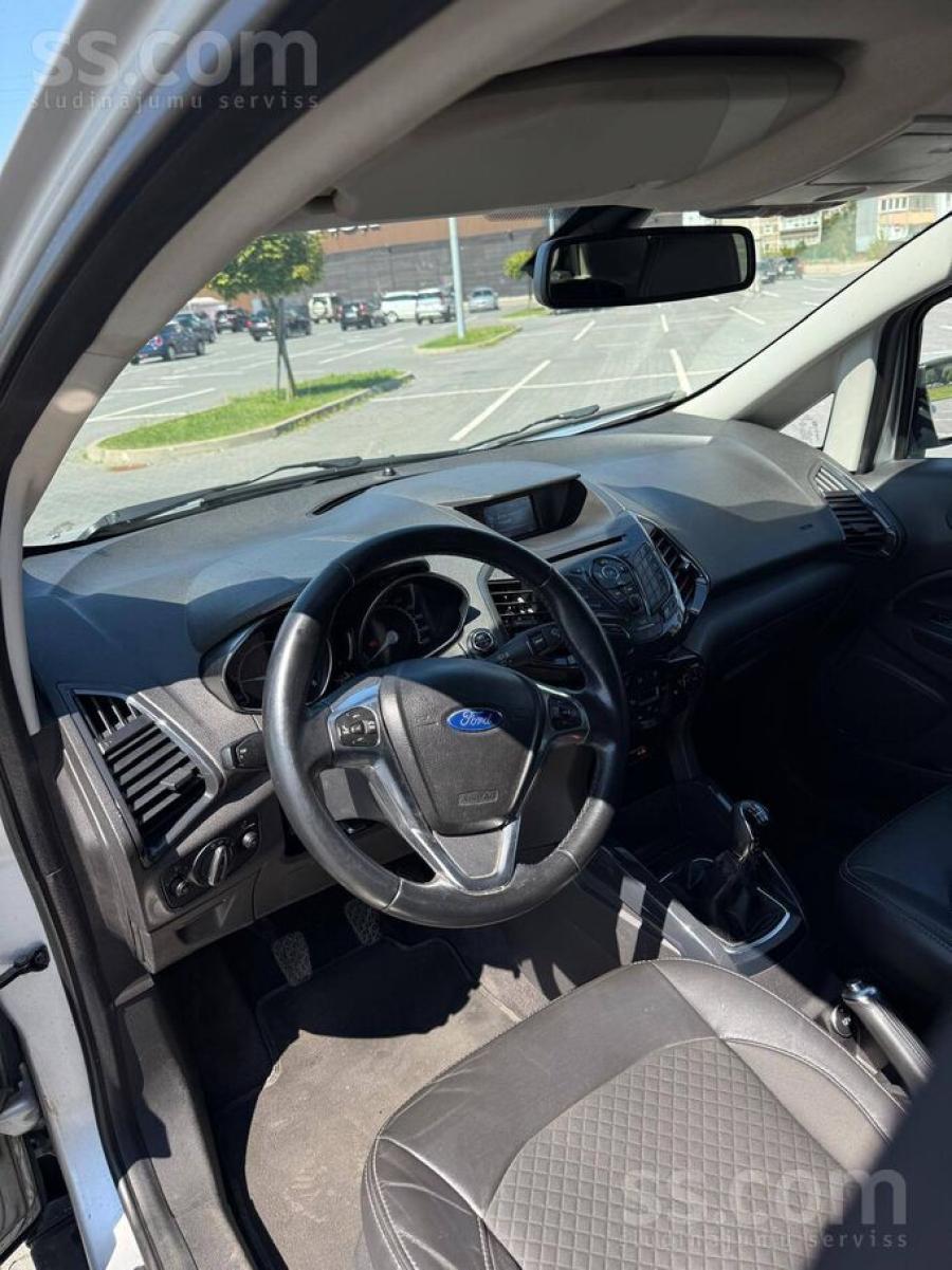 Pelēks Ford EcoSport 2016 Rīga, ar dzinēja tilpumu 1.50 L un nobraukumu 231 tūkst. km par 5800 €, foto 7 vietnē AUTOMOTO.COM.LV