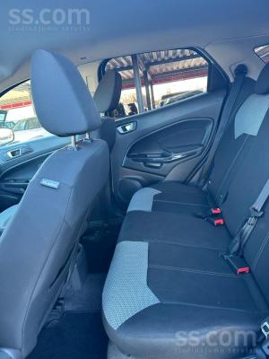Grey Ford EcoSport 2016 in Riga, with an engine capacity of 1.50 L and mileage of 111 thousand km for 6100 €, photo 7 on AUTOMOTO.COM.LV