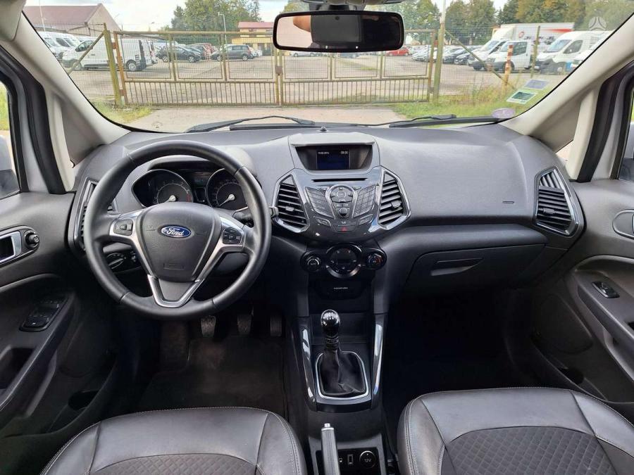 Grey Ford EcoSport 2016 in Taurage, with an engine capacity of 1.00 L and mileage of 166 thousand km for 4700 €, photo 10 on AUTOMOTO.COM.LV