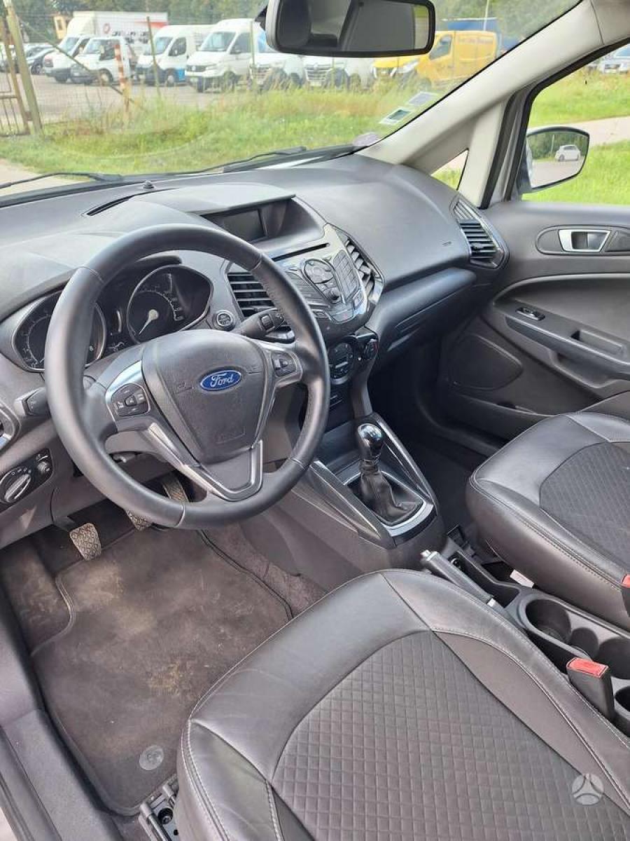 Grey Ford EcoSport 2016 in Taurage, with an engine capacity of 1.00 L and mileage of 166 thousand km for 4700 €, photo 14 on AUTOMOTO.COM.LV
