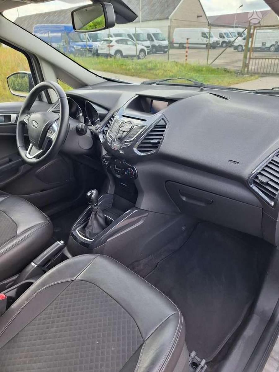Grey Ford EcoSport 2016 in Taurage, with an engine capacity of 1.00 L and mileage of 166 thousand km for 4700 €, photo 18 on AUTOMOTO.COM.LV