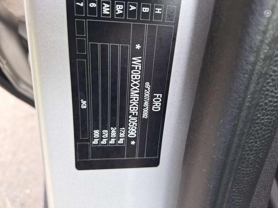 Grey Ford EcoSport 2016 in Taurage, with an engine capacity of 1.00 L and mileage of 166 thousand km for 4700 €, photo 19 on AUTOMOTO.COM.LV