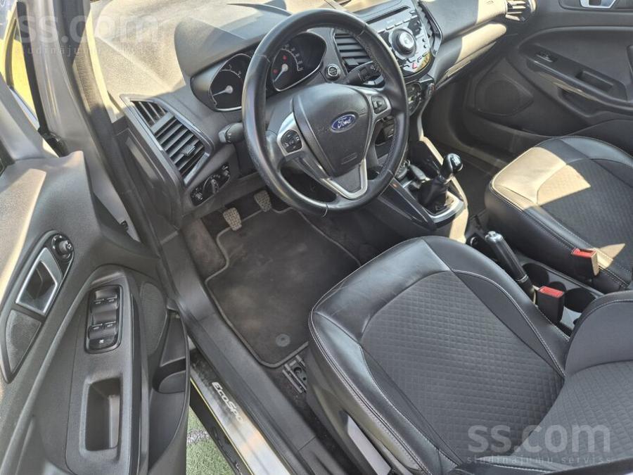 Pelēks Ford EcoSport 2017 Liepāja, ar dzinēja tilpumu 1.00 L un nobraukumu 100 tūkst. km par 6900 €, foto 12 vietnē AUTOMOTO.COM.LV