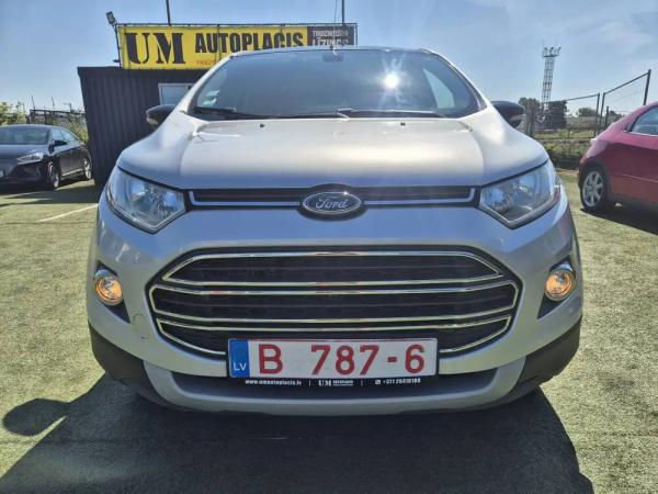 Pelēks Ford EcoSport 2017 Liepāja, ar dzinēja tilpumu 1.00 L un nobraukumu 100 tūkst. km par 6900 €, foto 2 vietnē AUTOMOTO.COM.LV