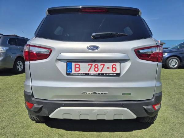 Pelēks Ford EcoSport 2017 Liepāja, ar dzinēja tilpumu 1.00 L un nobraukumu 100 tūkst. km par 6900 €, foto 6 vietnē AUTOMOTO.COM.LV