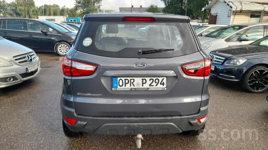 Pelēks Ford EcoSport 2017 Rīga, ar dzinēja tilpumu 1.50 L un nobraukumu 121 tūkst. km par 7100 €, foto 10 vietnē AUTOMOTO.COM.LV