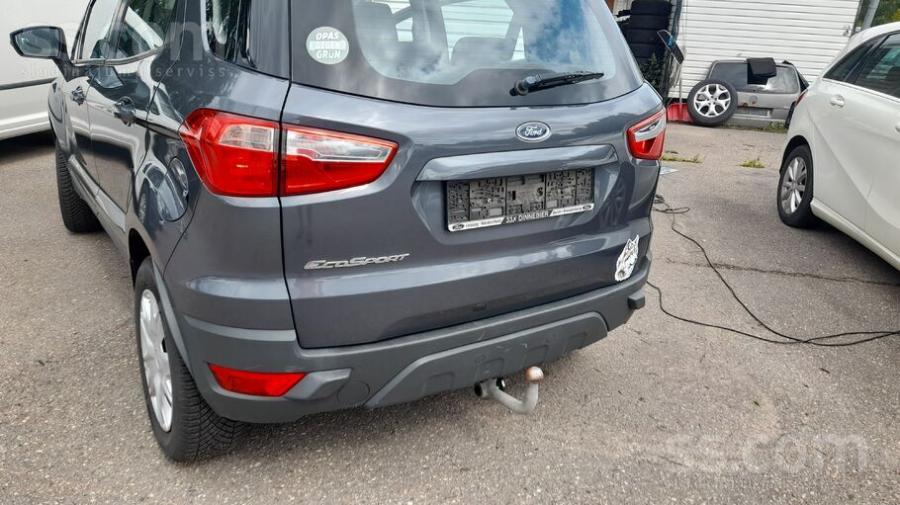 Pelēks Ford EcoSport 2017 Rīga, ar dzinēja tilpumu 1.50 L un nobraukumu 121 tūkst. km par 7100 €, foto 27 vietnē AUTOMOTO.COM.LV