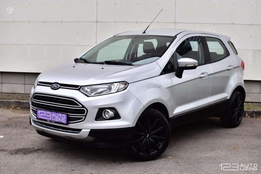 Pelēks Ford EcoSport 2017 Kretinga, ar dzinēja tilpumu 1.00 L un nobraukumu 150 tūkst. km par 5999 €, foto 1 vietnē AUTOMOTO.COM.LV