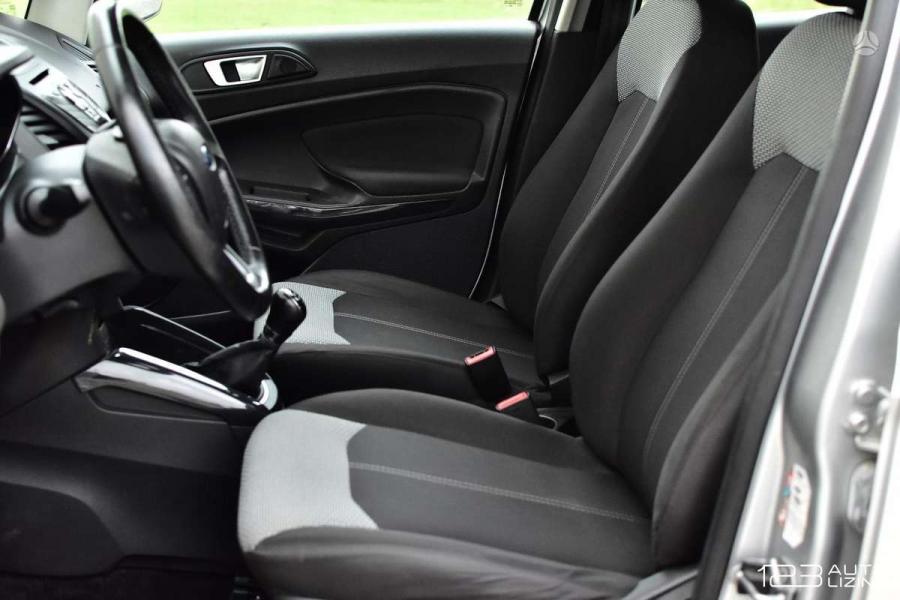 Pelēks Ford EcoSport 2017 Kretinga, ar dzinēja tilpumu 1.00 L un nobraukumu 150 tūkst. km par 5999 €, foto 14 vietnē AUTOMOTO.COM.LV