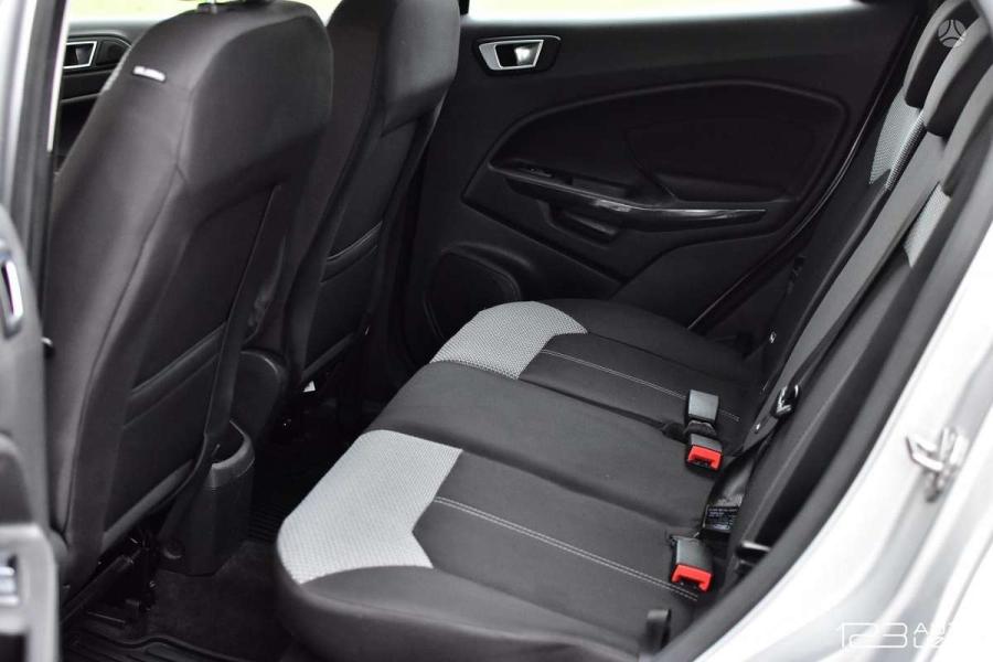 Pelēks Ford EcoSport 2017 Kretinga, ar dzinēja tilpumu 1.00 L un nobraukumu 150 tūkst. km par 5999 €, foto 15 vietnē AUTOMOTO.COM.LV
