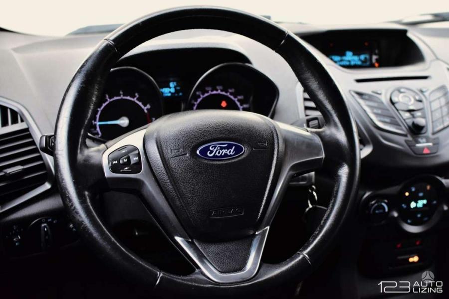Pelēks Ford EcoSport 2017 Kretinga, ar dzinēja tilpumu 1.00 L un nobraukumu 150 tūkst. km par 5999 €, foto 24 vietnē AUTOMOTO.COM.LV