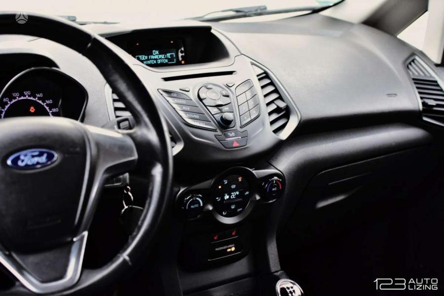 Pelēks Ford EcoSport 2017 Kretinga, ar dzinēja tilpumu 1.00 L un nobraukumu 150 tūkst. km par 5999 €, foto 25 vietnē AUTOMOTO.COM.LV