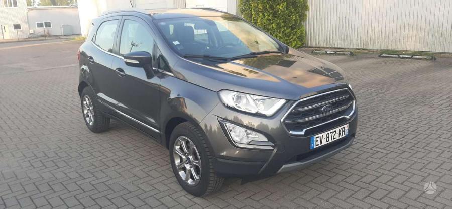 Grey Ford EcoSport 2018 in Kaunas, with an engine capacity of 1.00 L and mileage of 140 thousand km for 6800 €, photo 2 on AUTOMOTO.COM.LV