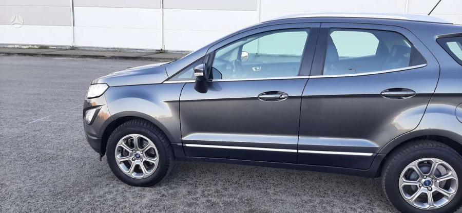 Grey Ford EcoSport 2018 in Kaunas, with an engine capacity of 1.00 L and mileage of 140 thousand km for 6800 €, photo 11 on AUTOMOTO.COM.LV