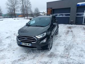 Pelēks Ford EcoSport 2018 Tauragė, ar dzinēja tilpumu 1.00 L un nobraukumu 98 tūkst. km par 6400 €, foto  vietnē AUTOMOTO.COM.LV