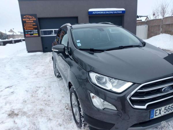 Grey Ford EcoSport 2018 in Taurage, with an engine capacity of 1.00 L and mileage of 98 thousand km for 6400 €, photo 9 on AUTOMOTO.COM.LV