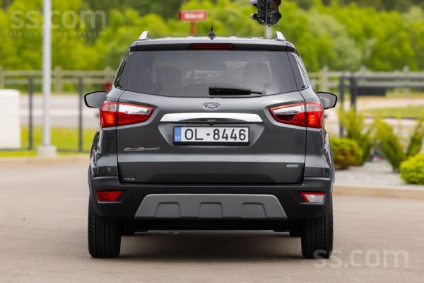Grey Ford EcoSport 2018 in Jelgava, with an engine capacity of 1.00 L and mileage of 0 thousand km for 9200 €, photo 5 on AUTOMOTO.COM.LV