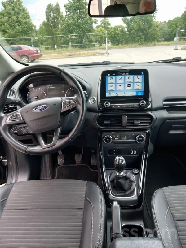 Pelēks Ford EcoSport 2018 Cēsis, ar dzinēja tilpumu 1.50 L un nobraukumu 189 tūkst. km par 8990 €, foto 5 vietnē AUTOMOTO.COM.LV