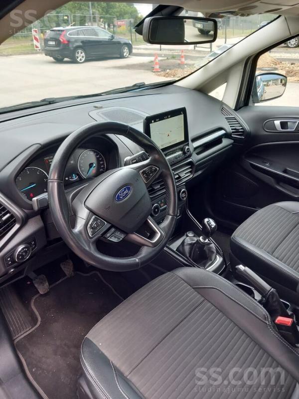 Pelēks Ford EcoSport 2018 Cēsis, ar dzinēja tilpumu 1.50 L un nobraukumu 189 tūkst. km par 8990 €, foto 6 vietnē AUTOMOTO.COM.LV