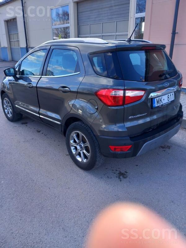 Pelēks Ford EcoSport 2018 Cēsis, ar dzinēja tilpumu 1.50 L un nobraukumu 189 tūkst. km par 8990 €, foto 7 vietnē AUTOMOTO.COM.LV