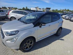 Pelēks Ford EcoSport 2018 Tauragė, ar dzinēja tilpumu 1.00 L un nobraukumu 67 tūkst. km par 7900 €, foto  vietnē AUTOMOTO.COM.LV