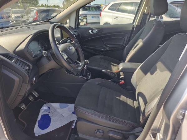 Pelēks Ford EcoSport 2018 Tauragė, ar dzinēja tilpumu 1.00 L un nobraukumu 67 tūkst. km par 7900 €, foto 8 vietnē AUTOMOTO.COM.LV