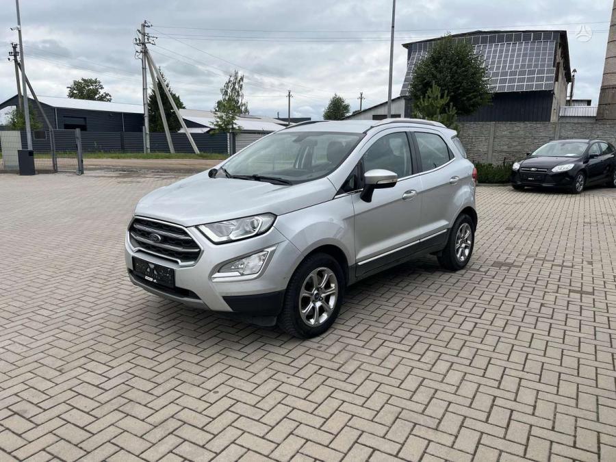 Pelēks Ford EcoSport 2018 Tauragė, ar dzinēja tilpumu 1.00 L un nobraukumu 103 tūkst. km par 7400 €, foto 12 vietnē AUTOMOTO.COM.LV
