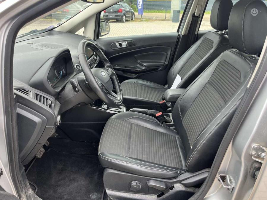 Pelēks Ford EcoSport 2018 Tauragė, ar dzinēja tilpumu 1.00 L un nobraukumu 103 tūkst. km par 7400 €, foto 13 vietnē AUTOMOTO.COM.LV