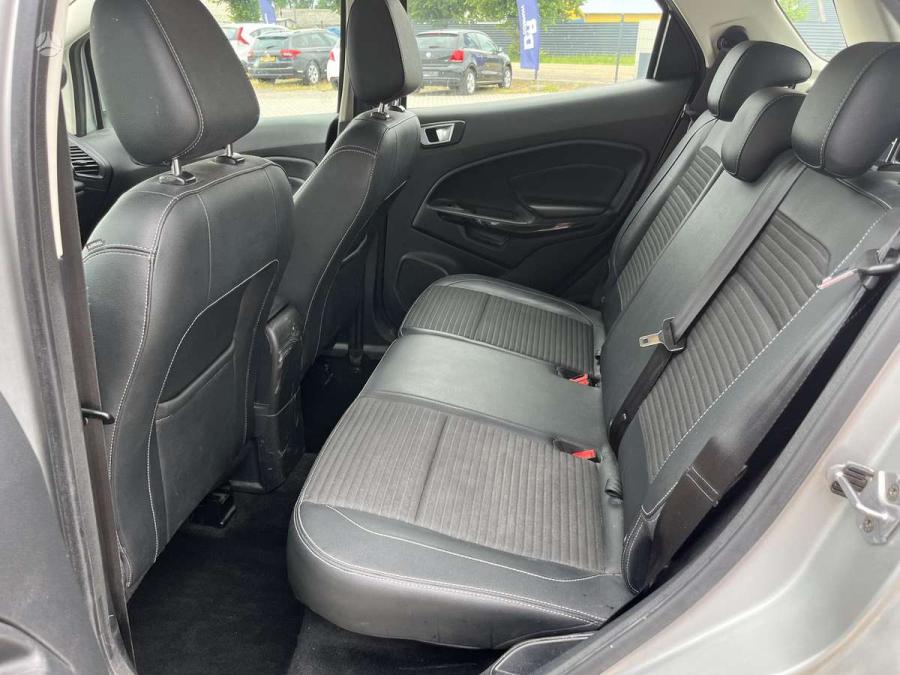 Pelēks Ford EcoSport 2018 Tauragė, ar dzinēja tilpumu 1.00 L un nobraukumu 103 tūkst. km par 7400 €, foto 17 vietnē AUTOMOTO.COM.LV