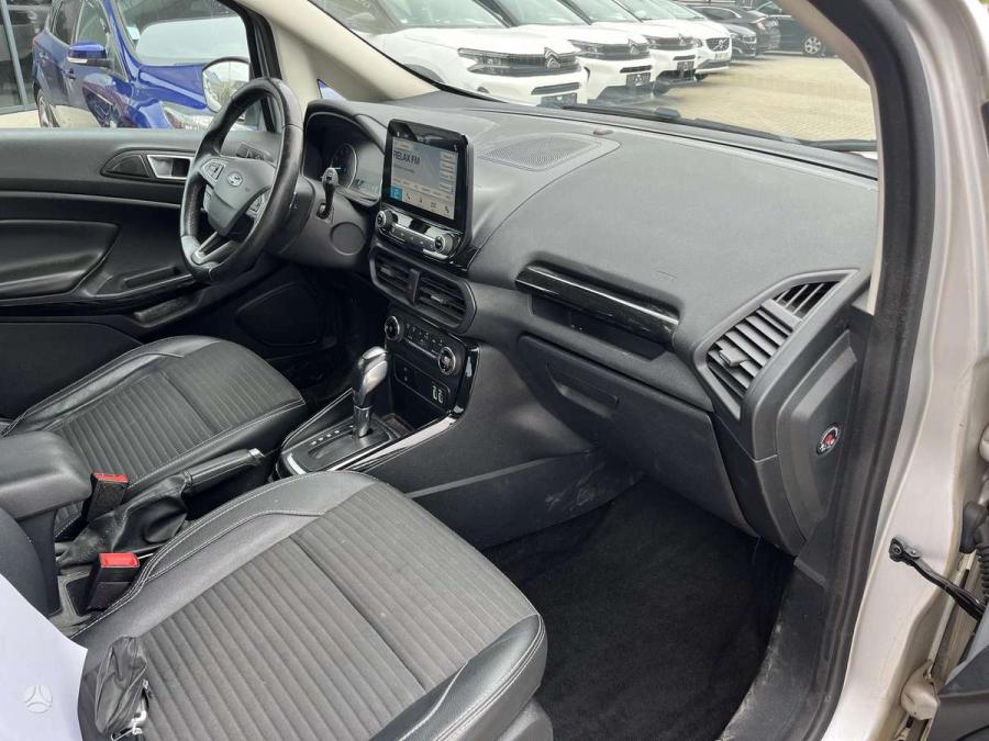 Pelēks Ford EcoSport 2018 Tauragė, ar dzinēja tilpumu 1.00 L un nobraukumu 103 tūkst. km par 7400 €, foto 19 vietnē AUTOMOTO.COM.LV
