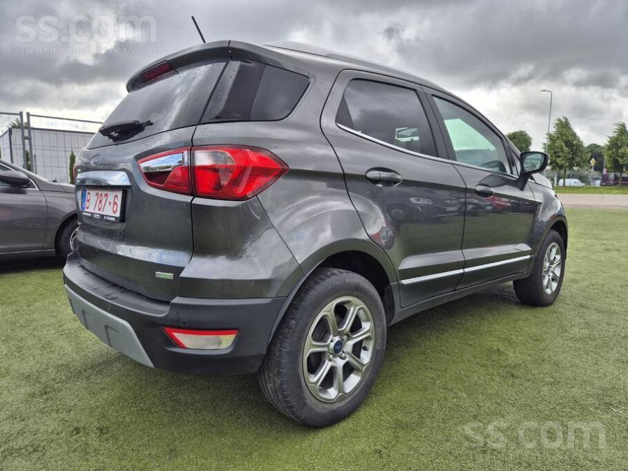 Pelēks Ford EcoSport 2018 Liepāja, ar dzinēja tilpumu 1.00 L un nobraukumu 119 tūkst. km par 8600 €, foto 6 vietnē AUTOMOTO.COM.LV