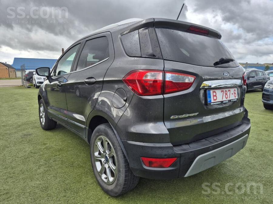 Pelēks Ford EcoSport 2018 Liepāja, ar dzinēja tilpumu 1.00 L un nobraukumu 119 tūkst. km par 8600 €, foto 8 vietnē AUTOMOTO.COM.LV