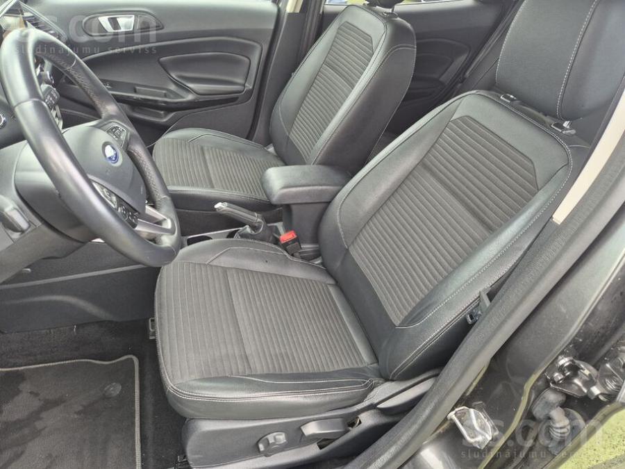 Pelēks Ford EcoSport 2018 Liepāja, ar dzinēja tilpumu 1.00 L un nobraukumu 119 tūkst. km par 8600 €, foto 12 vietnē AUTOMOTO.COM.LV