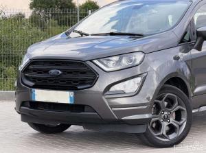 Grey Ford EcoSport 2018 in Taurage, with an engine capacity of 1.00 L and mileage of 106 thousand km for 7200 €, photo 3 on AUTOMOTO.COM.LV