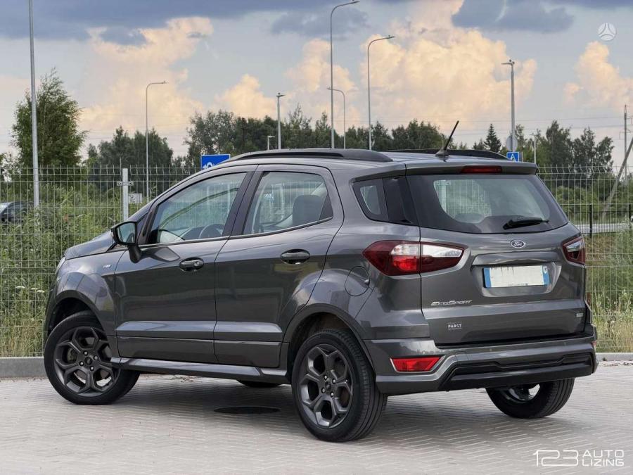 Grey Ford EcoSport 2018 in Taurage, with an engine capacity of 1.00 L and mileage of 106 thousand km for 7200 €, photo 8 on AUTOMOTO.COM.LV