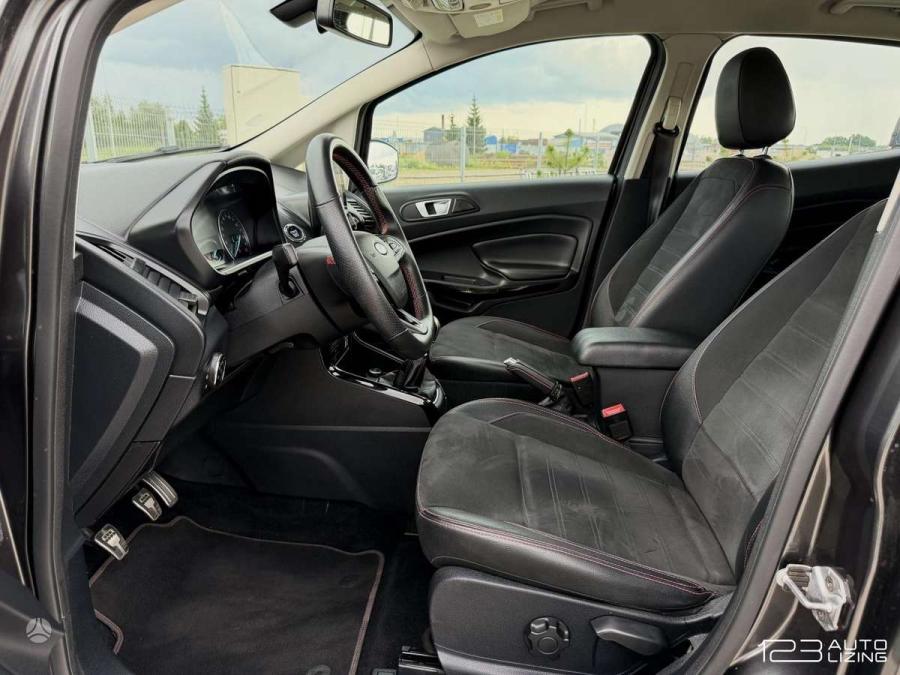 Grey Ford EcoSport 2018 in Taurage, with an engine capacity of 1.00 L and mileage of 106 thousand km for 7200 €, photo 13 on AUTOMOTO.COM.LV