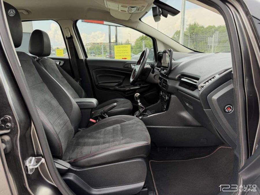 Grey Ford EcoSport 2018 in Taurage, with an engine capacity of 1.00 L and mileage of 106 thousand km for 7200 €, photo 16 on AUTOMOTO.COM.LV